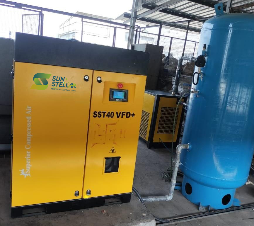 Industrial Aircompressor :: Sun Stellar Venture Pvt. Ltd.
